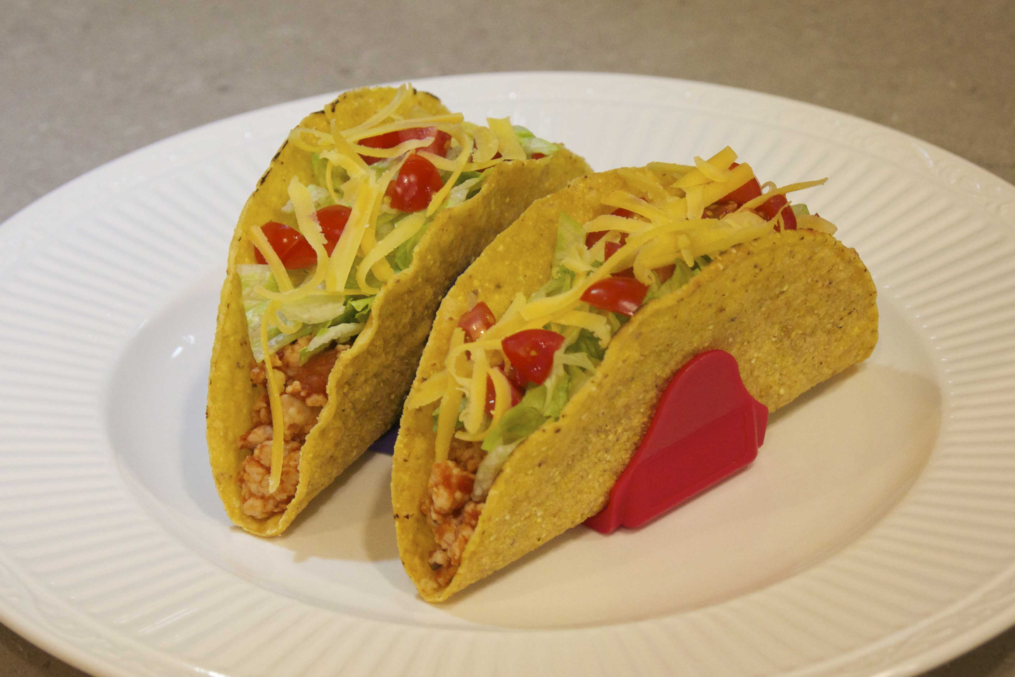 TacoProper® taco holder chipotle turkey tacos-­ YUM - TacoProper